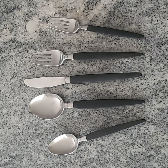 Vintage | Dining | Mcm Design 32 Piece Stanley Roberts Modern Elegance Flatware | Poshmark